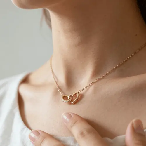 MEIDEYA Heart To Heart Necklace