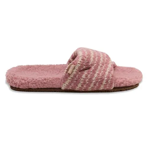 FEELGOODZ Women’s Knit Strap House Slipper - Lychee