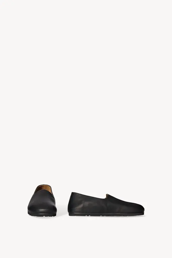 THE ROW Hugh Sport Slip On - Black