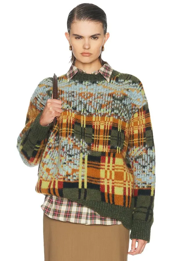 Dries Van Noten Teps Sweater - Forest
