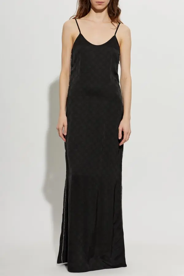 Off-White Jacquard Dress