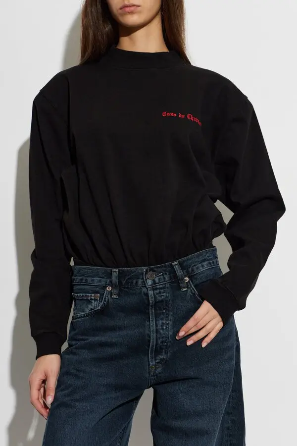 WILLY CHAVARRIA Long-sleeved Bodysuit