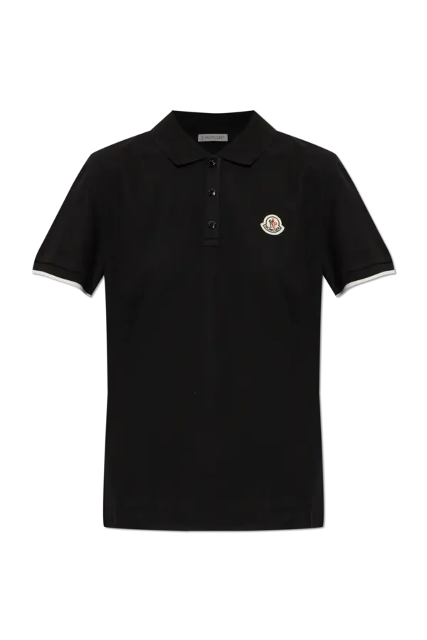 Moncler Logo-patch Polo Shirt