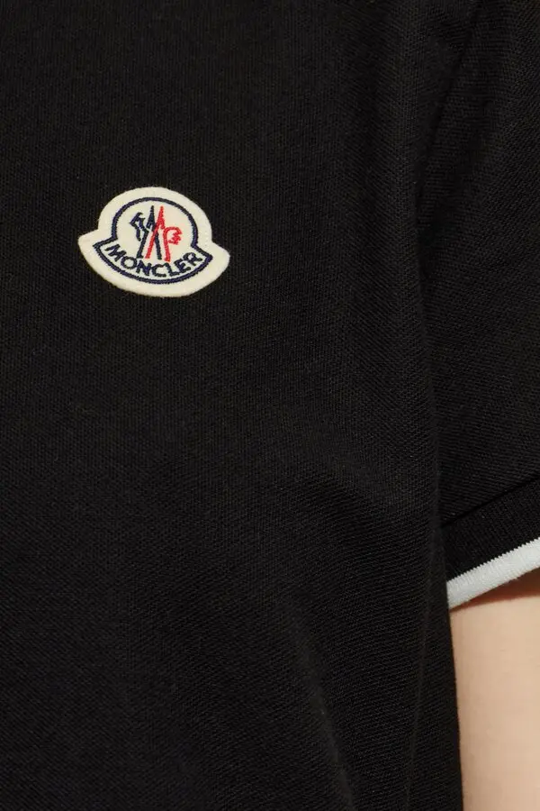 Moncler Logo-patch Polo Shirt