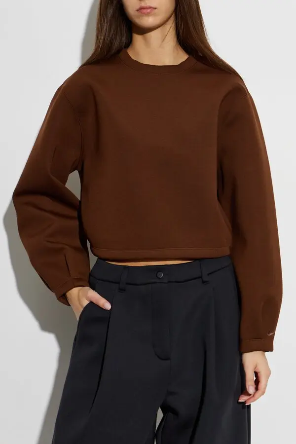 Nike Loose-fit Cropped Sweatshirt