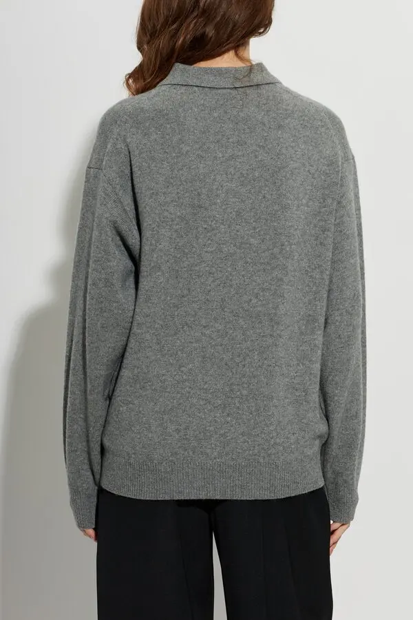 Alexander Wang Wool Long-sleeve Polo