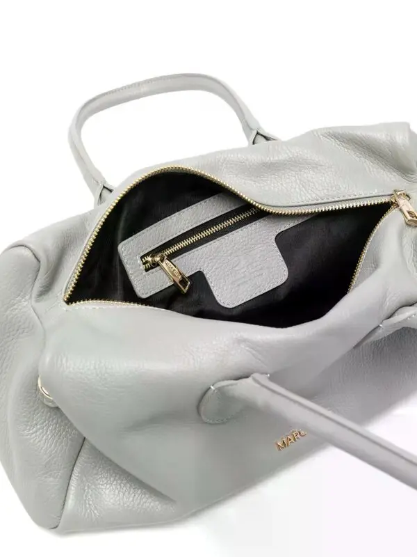 MARC ELLIS Bilbao West Do Logo-plaque Grained-leather Shoulder Bag