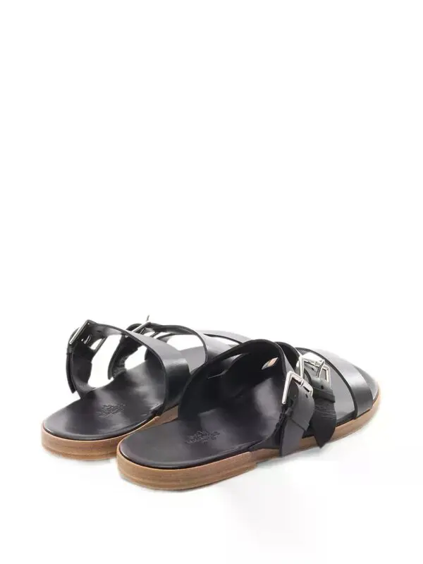 Hermès 2010s Buckle-strap Sandals