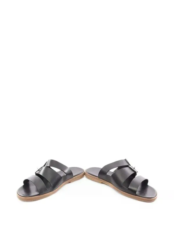 Hermès 2010s Buckle-strap Sandals