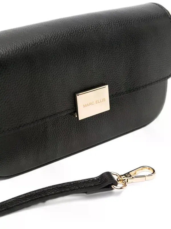 MARC ELLIS Ezra Do Logo-plaque Pebbled-effect Shoulder Bag