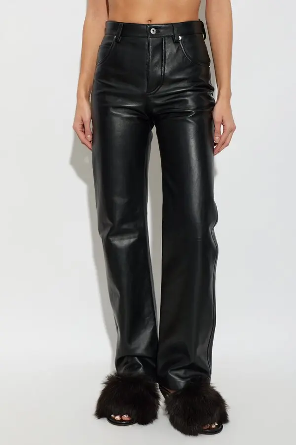 Bottega Veneta Leather Pants