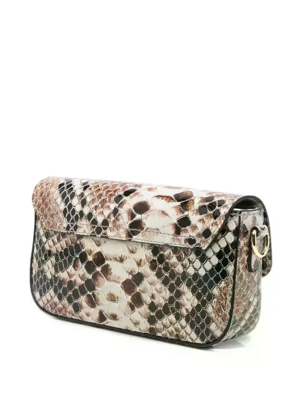 MARC ELLIS Snakeskin-effect Shoulder Bag