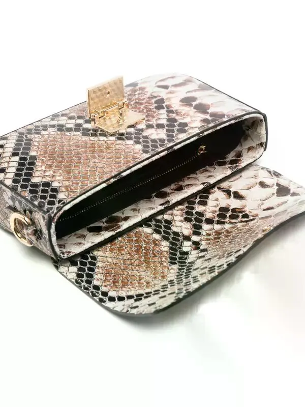 MARC ELLIS Snakeskin-effect Shoulder Bag