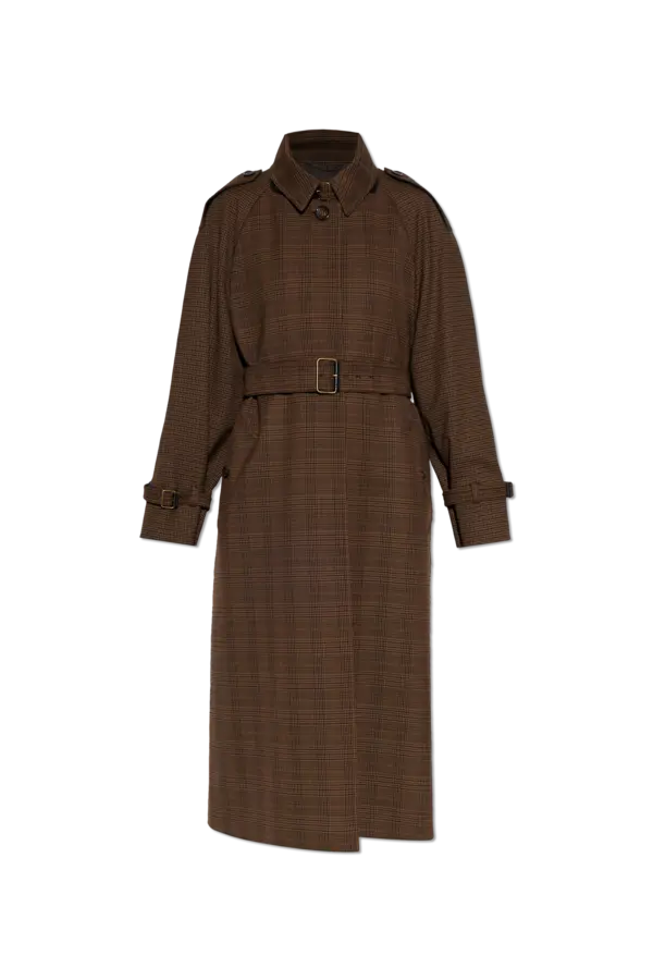 Max Mara Wool Coat ‘scoglio - Brown