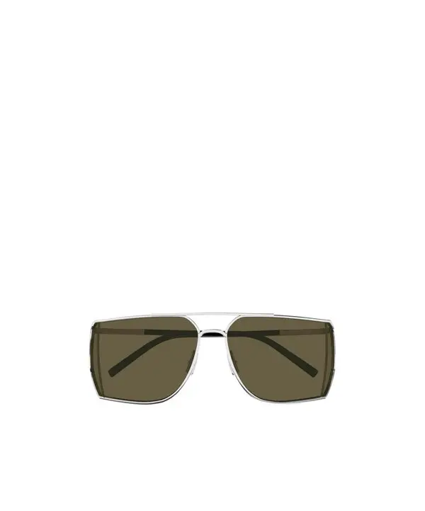 Saint Laurent Full Frame Sunglasses - Silver