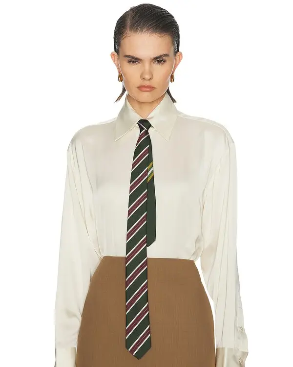 Dries Van Noten Printed Tie - Bottle