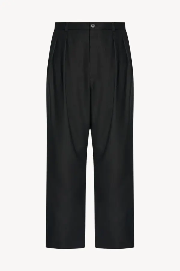 THE ROW Corley Pant - Black