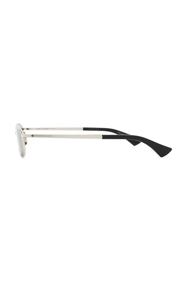 Saint Laurent Sl Mia Sunglasses In Metallic