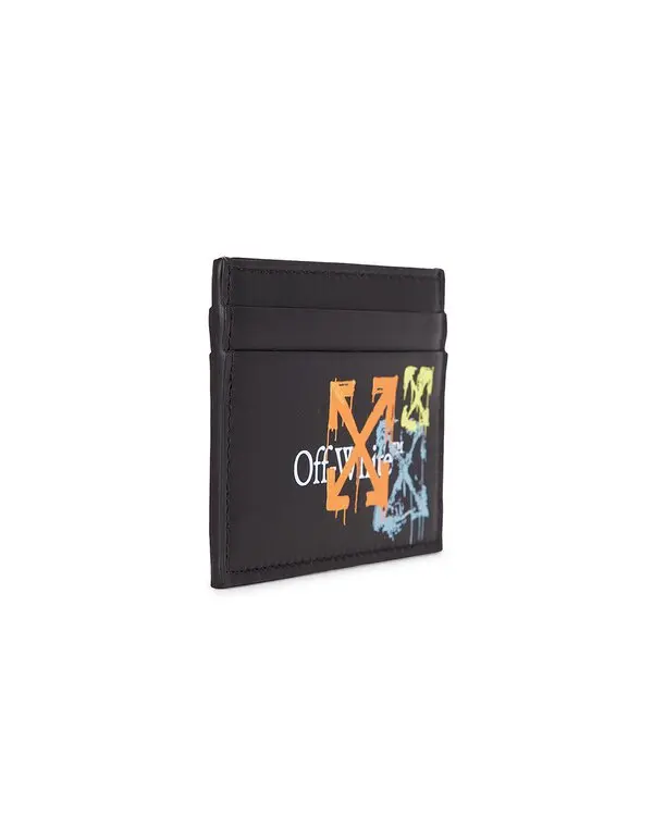Off-White Bookish Arrow Spray Card Case