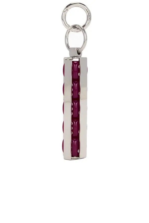 LEMAIRE Yams Bag Charm In Metallic
