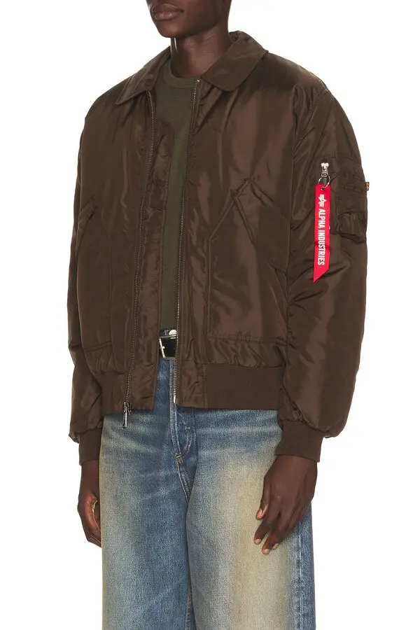 Alpha Industries Cwu 45/p Relaxed Fit Flight Jacket