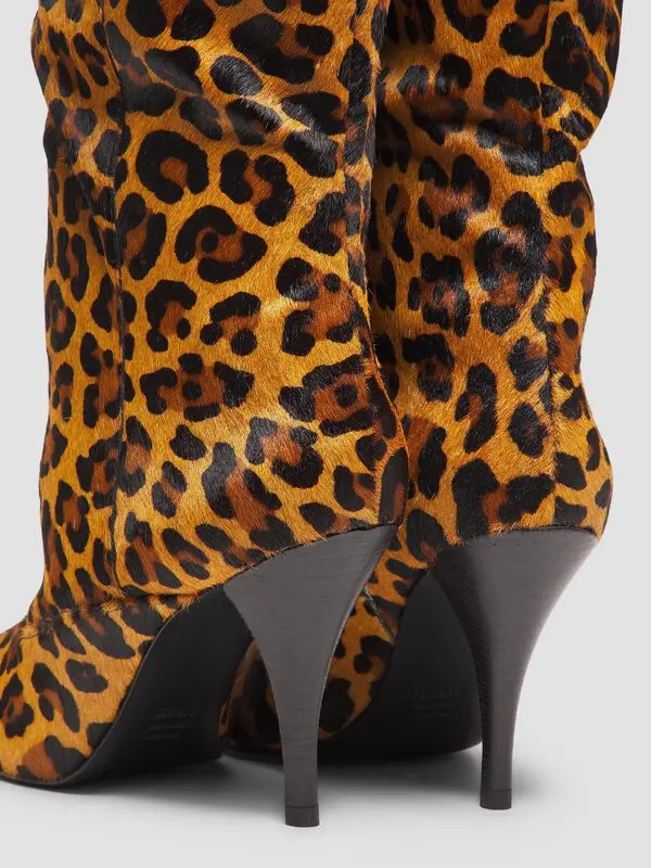 Schutz Rudy Printed Calf Hair Boots