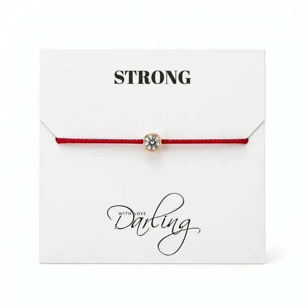 WITH LOVE DARLING Thread 'strong - Red