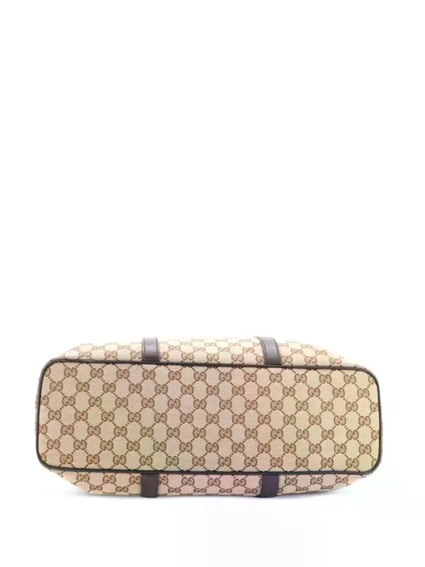 Gucci Joy Convertible Gg Canvas Large Tote Bag - Brown