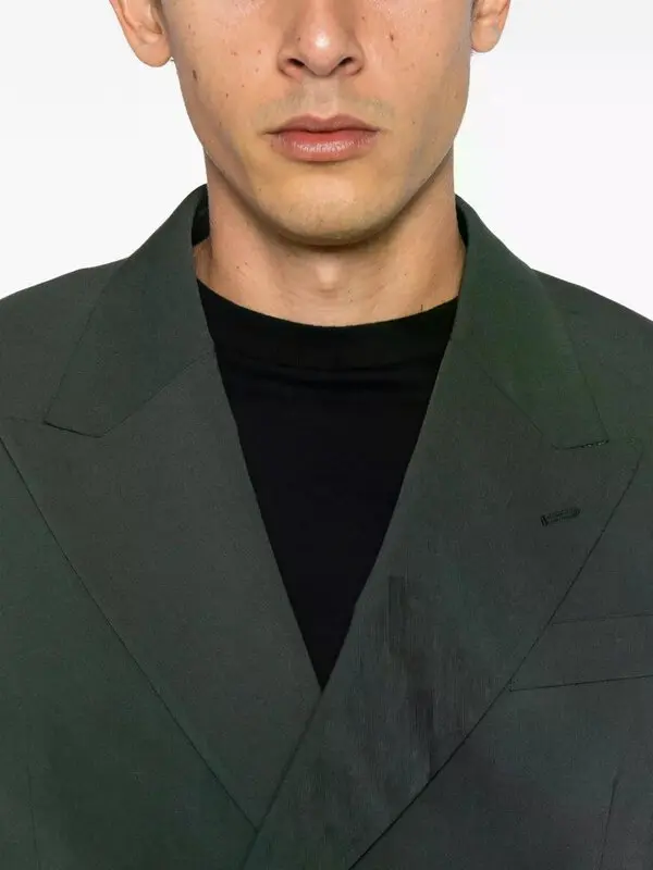 MOOD Double-breasted Peak-lapel Suit