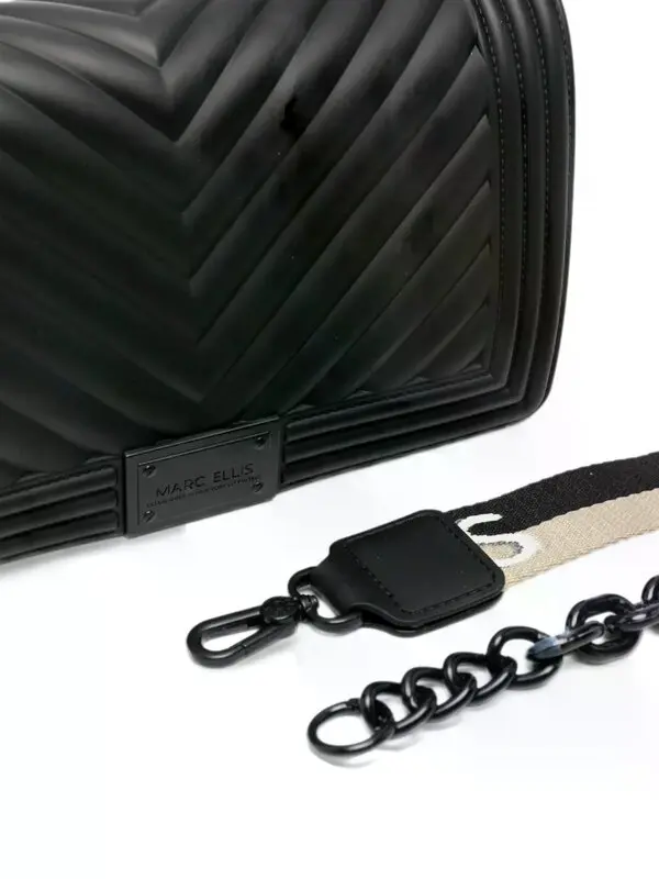 MARC ELLIS Chevron-quilted Shoulder Bag