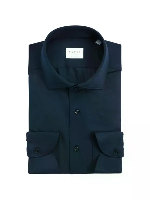 XACUS Active-shirt Cutaway-collar Shirt