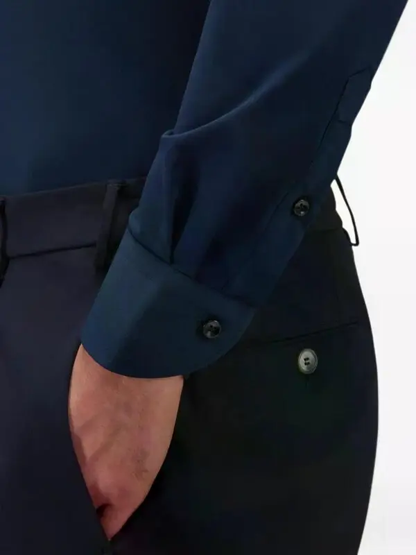 XACUS Active-shirt Cutaway-collar Shirt