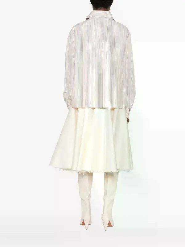 CARLA G. Striped-pattern Shirt