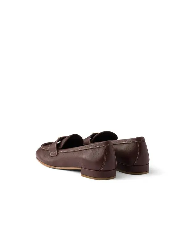 Prada Leather Loafers