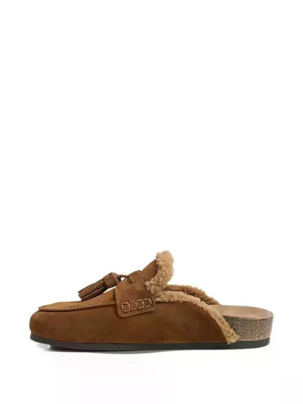 Sam Edelman Astrid Tassel-detail Mules - Brown