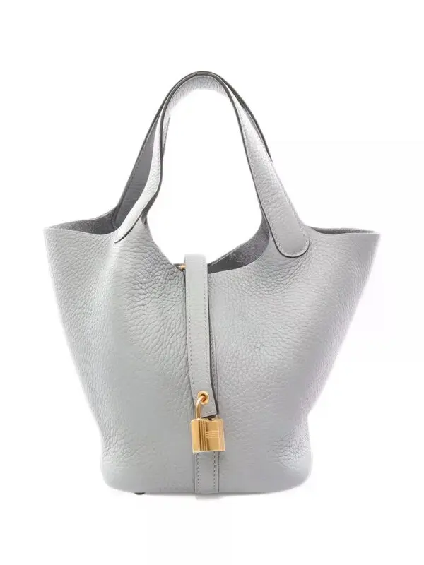 Hermès 2026 Pm Picotin Lock Tote Bag - Grey