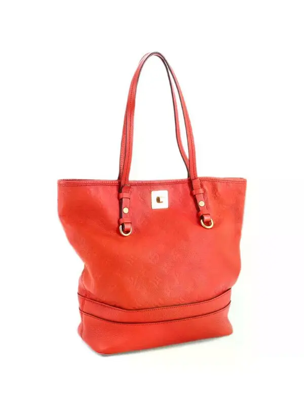 LOUIS VUITTON Citadine Handbag Monogram Empreinte Leather Pm Tote Bag