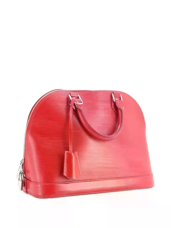 LOUIS VUITTON Alma Handbag Epi Leather Pm Satchel