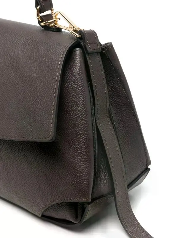 MARC ELLIS Spency Grainy Leather Shoulder Bag