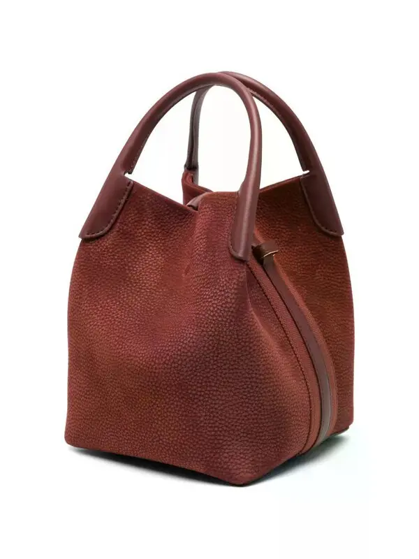 Loro Piana Bale Pebbled-leather Tote Bag