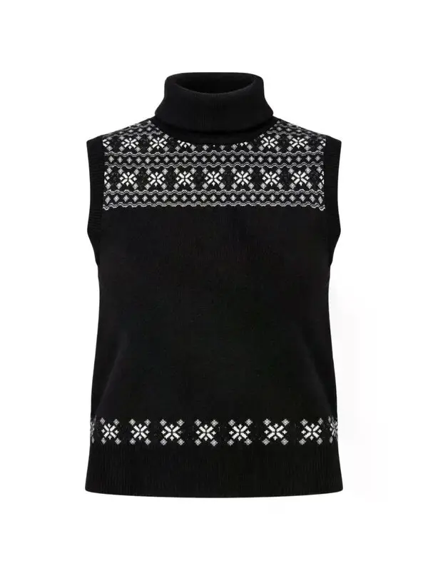 Thom Browne Fair Isle Roll-neck Sweater Vest