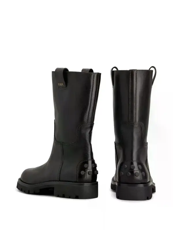 TOD'S Logo-lettering Gomma Ankle Boots