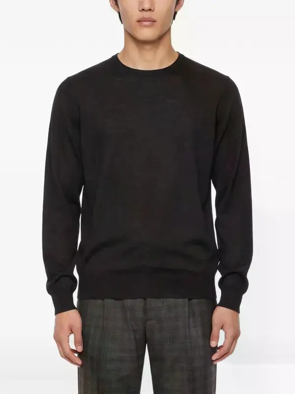John Smedley Lundy Fine-knit Sweater - Brown