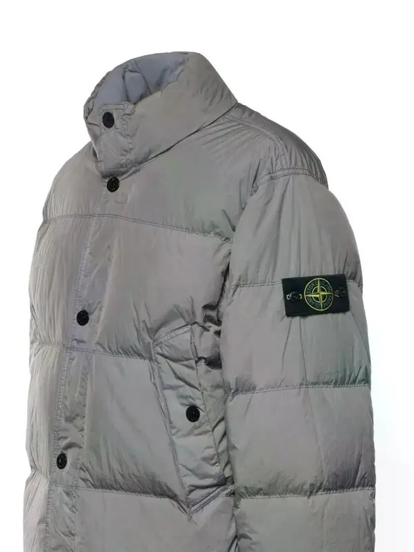 Stone Island 4100109 Crinkle Reps Ny Down Jacket With Wind Resistance And Anti-drop