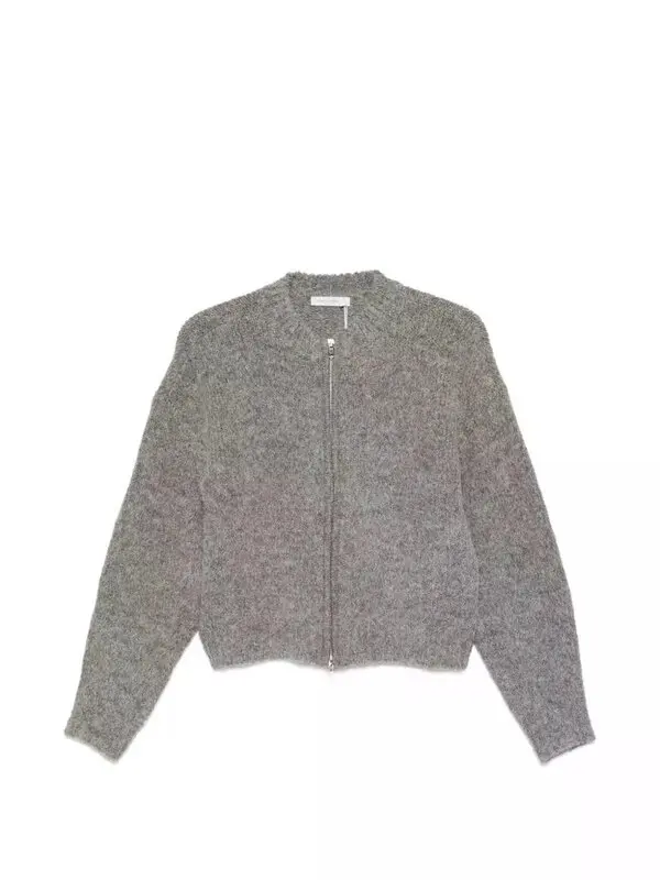 LOW CLASSIC Zip-up Cardigan