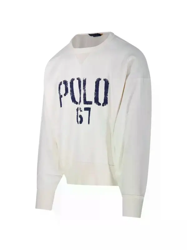 Polo Ralph Lauren Logo-print Sweatshirt - Neutrals
