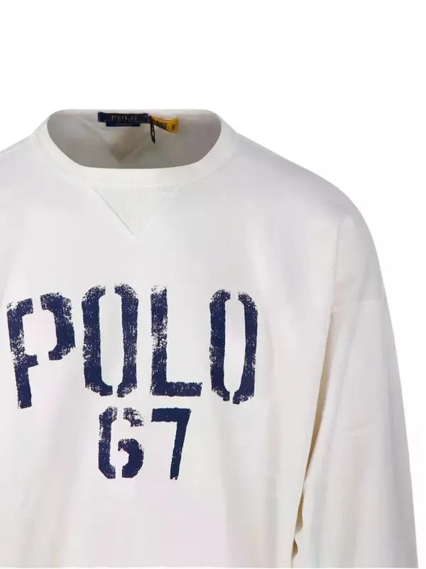 Polo Ralph Lauren Logo-print Sweatshirt - Neutrals