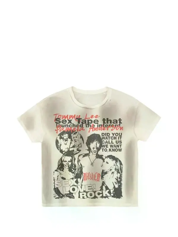 BRAVEST STUDIOS Graphic-print T-shirt - Neutrals