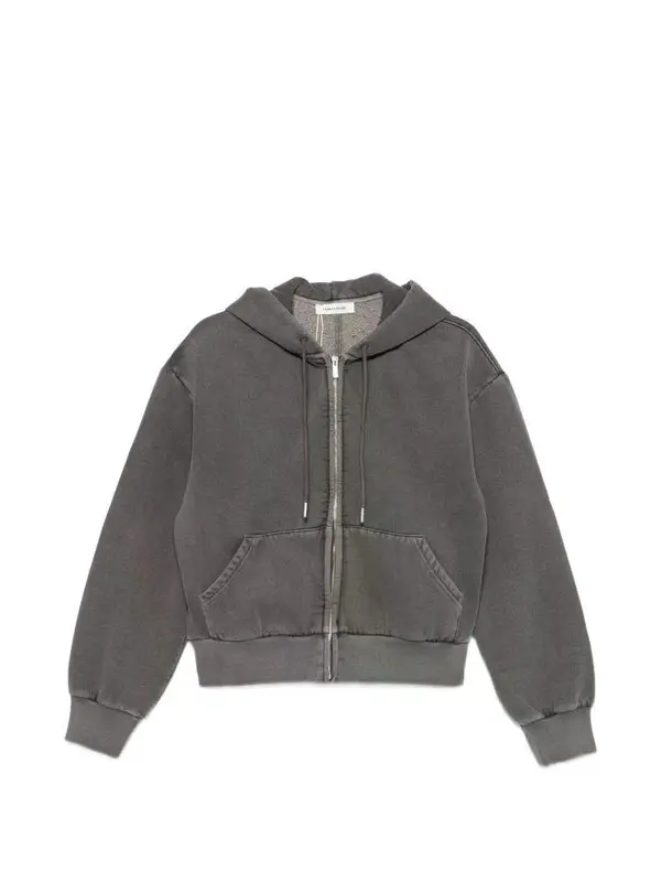 LOW CLASSIC Zip-up Hoodie - Grey