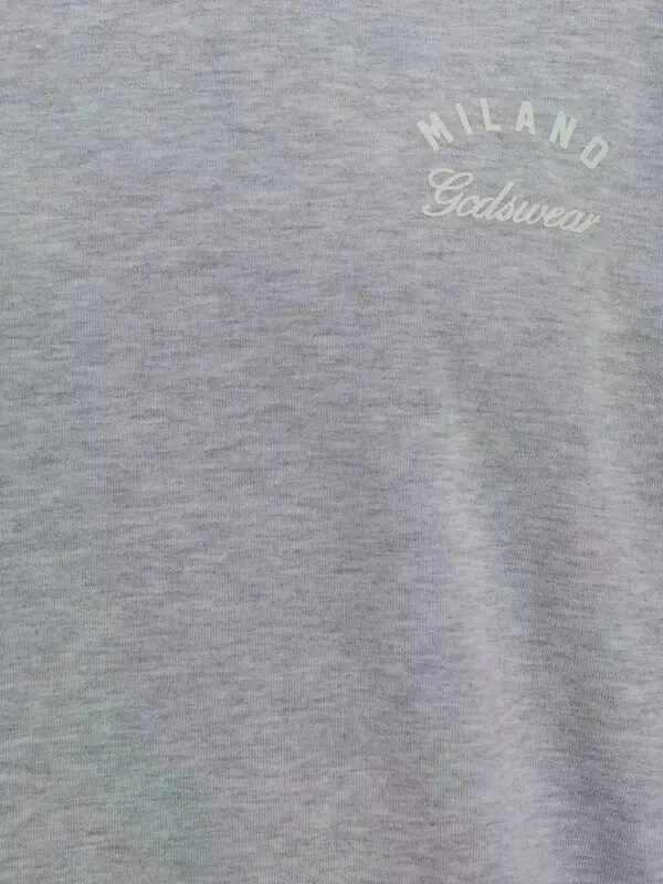 Gcds Logo-print Sweatshirt - Grey